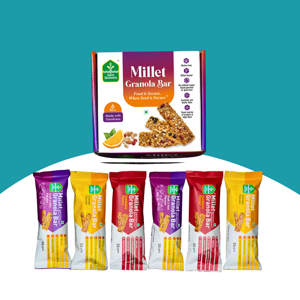 Millet Granola Bars – Farm Growers
